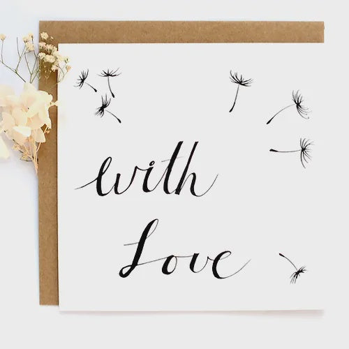 Card - With Love – Fi's Flowers N Art